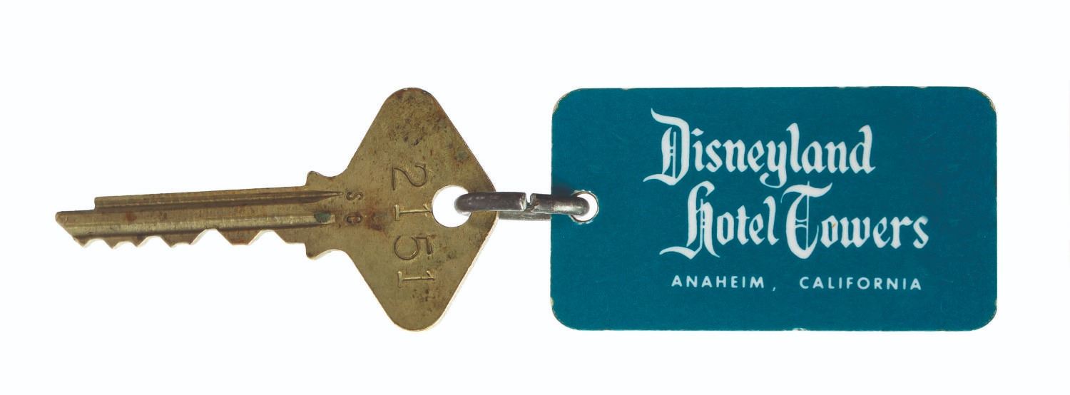 Disney Hotel Room Key. - Van Eaton Galleries