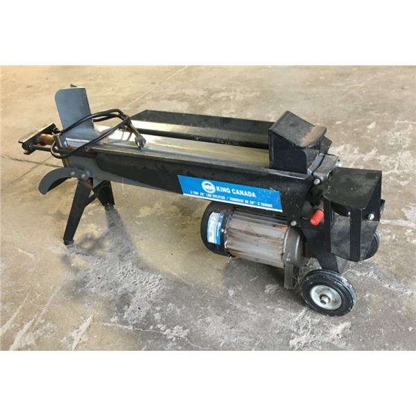 King Canada Log Splitter - PICK UP ONLY, VERY HEAVY