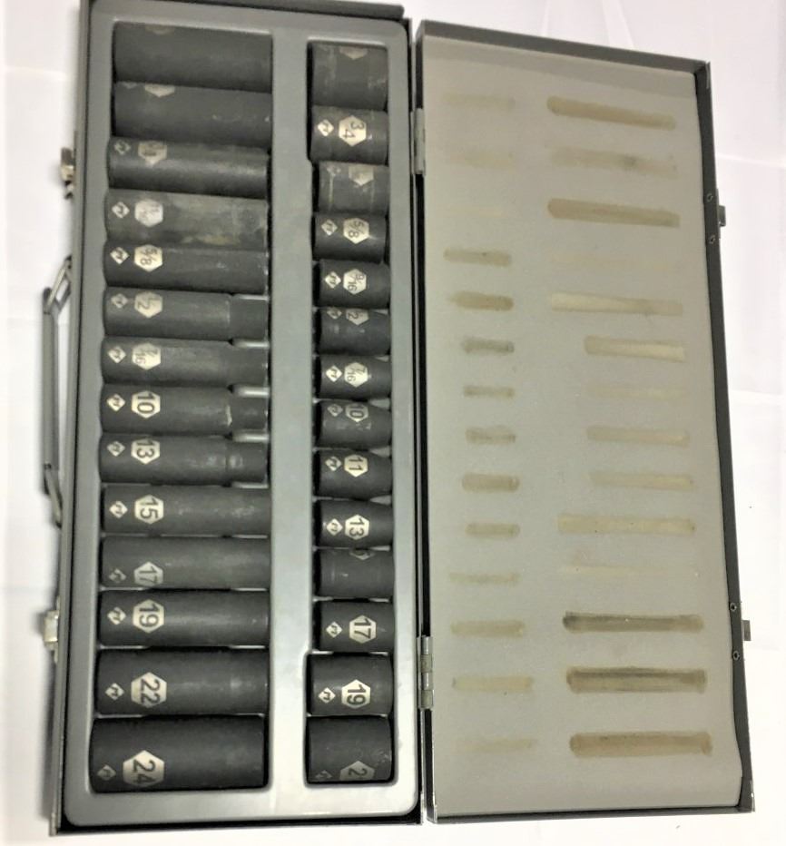 Mastercraft Maximum Socket set in Case