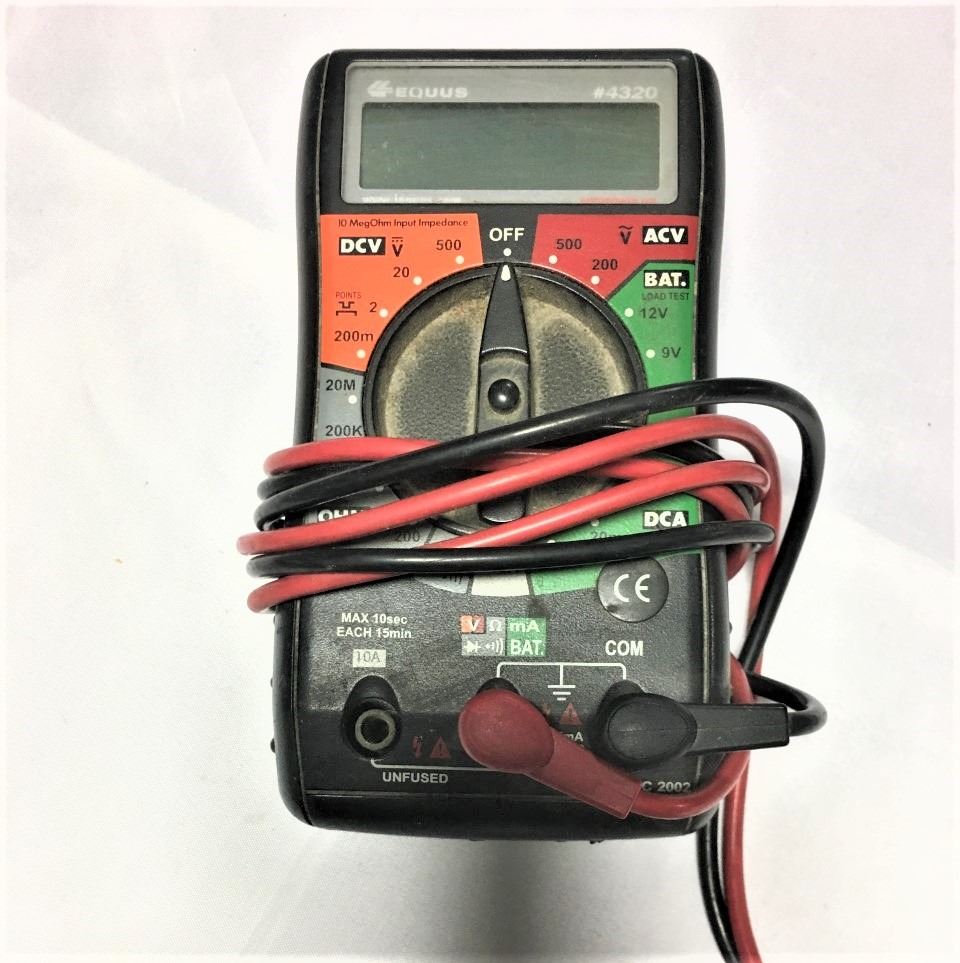 Equus 4320 - Digital Multimeter (10 MegOhm)