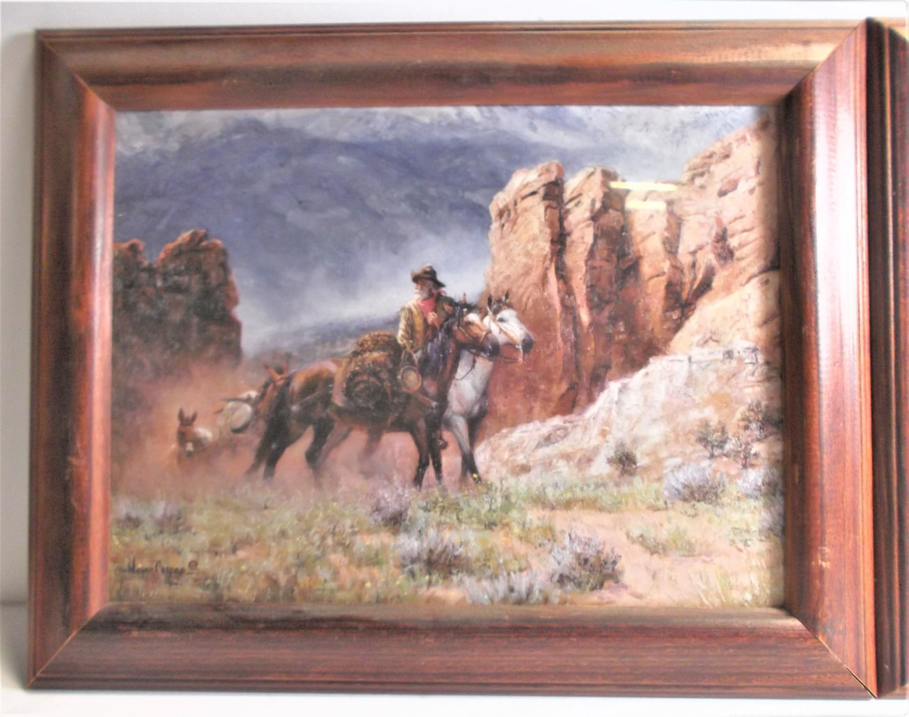 Pair of Wayne Cooper Framed Prints