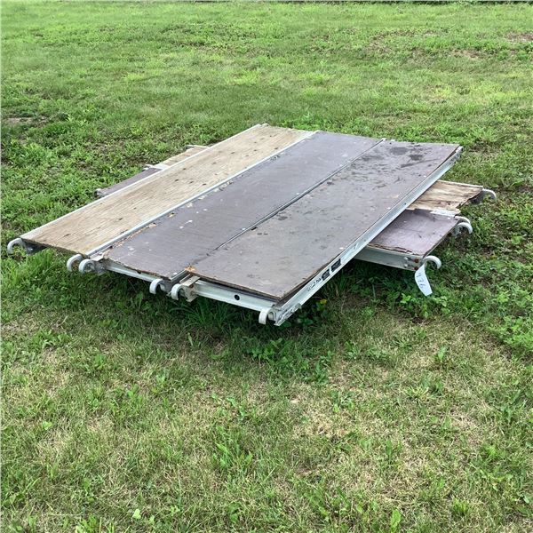 8 x 19 scaffold platform with plywood deck - mentalDer