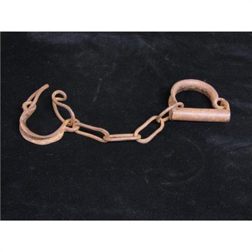 Authentic Slave Shackles Walterboro Plantation