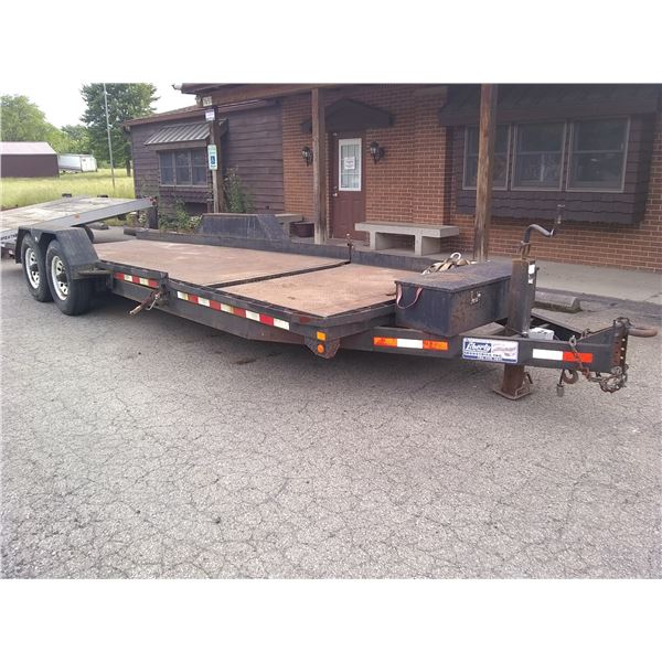 LIBERTY HD ALL STEEL BUMPER PULL 22 FT TRAILER / AKA LOT 519