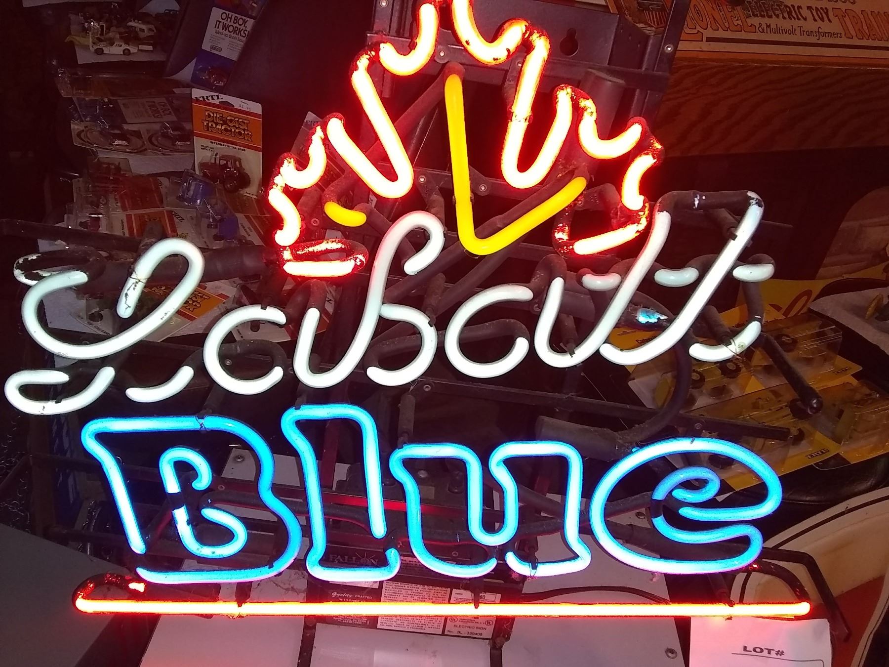Labatt Blue Neon Sign