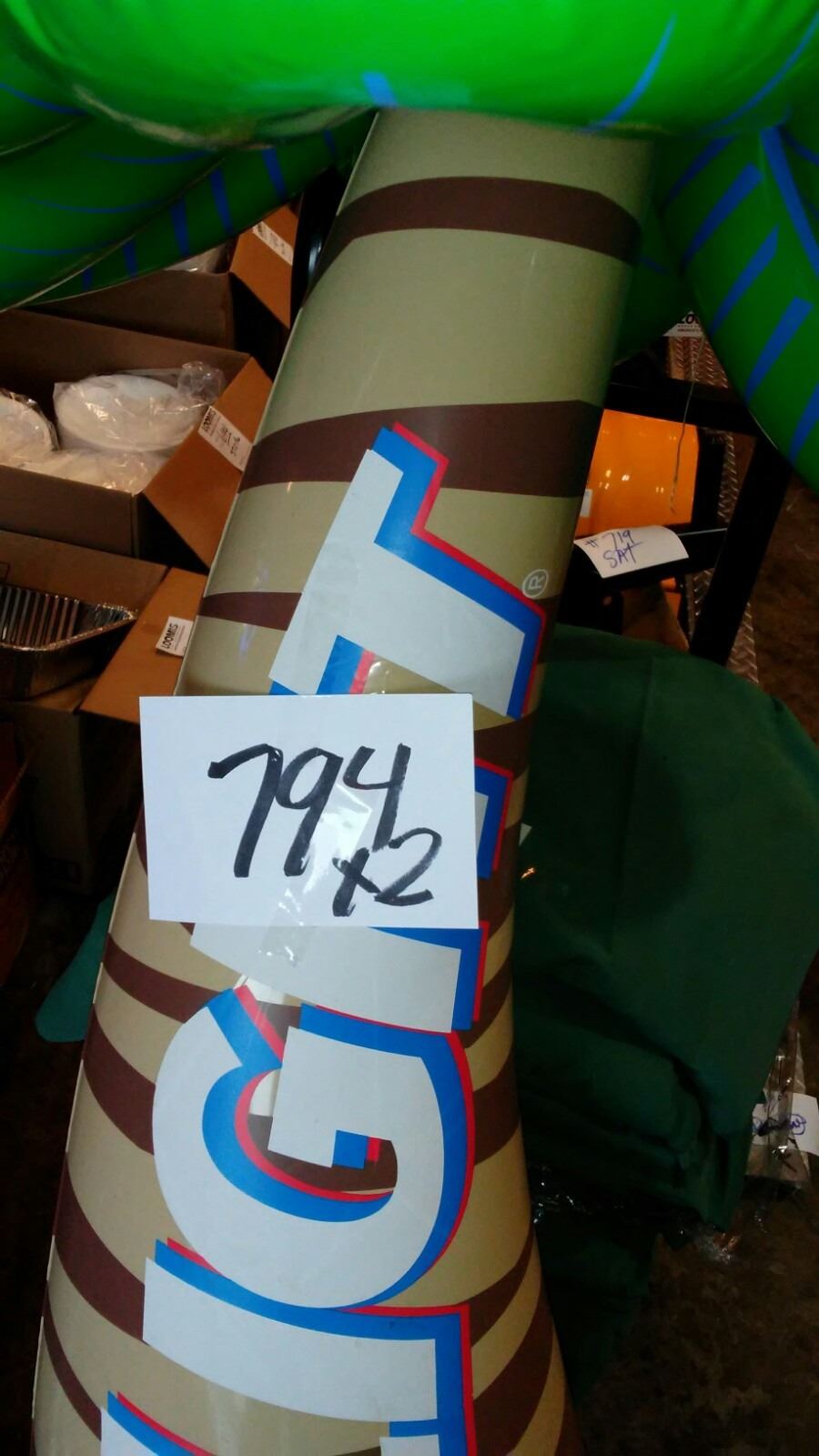 Bud Light Inflatable Palm Trees, Approx. 6 Ft. (2)