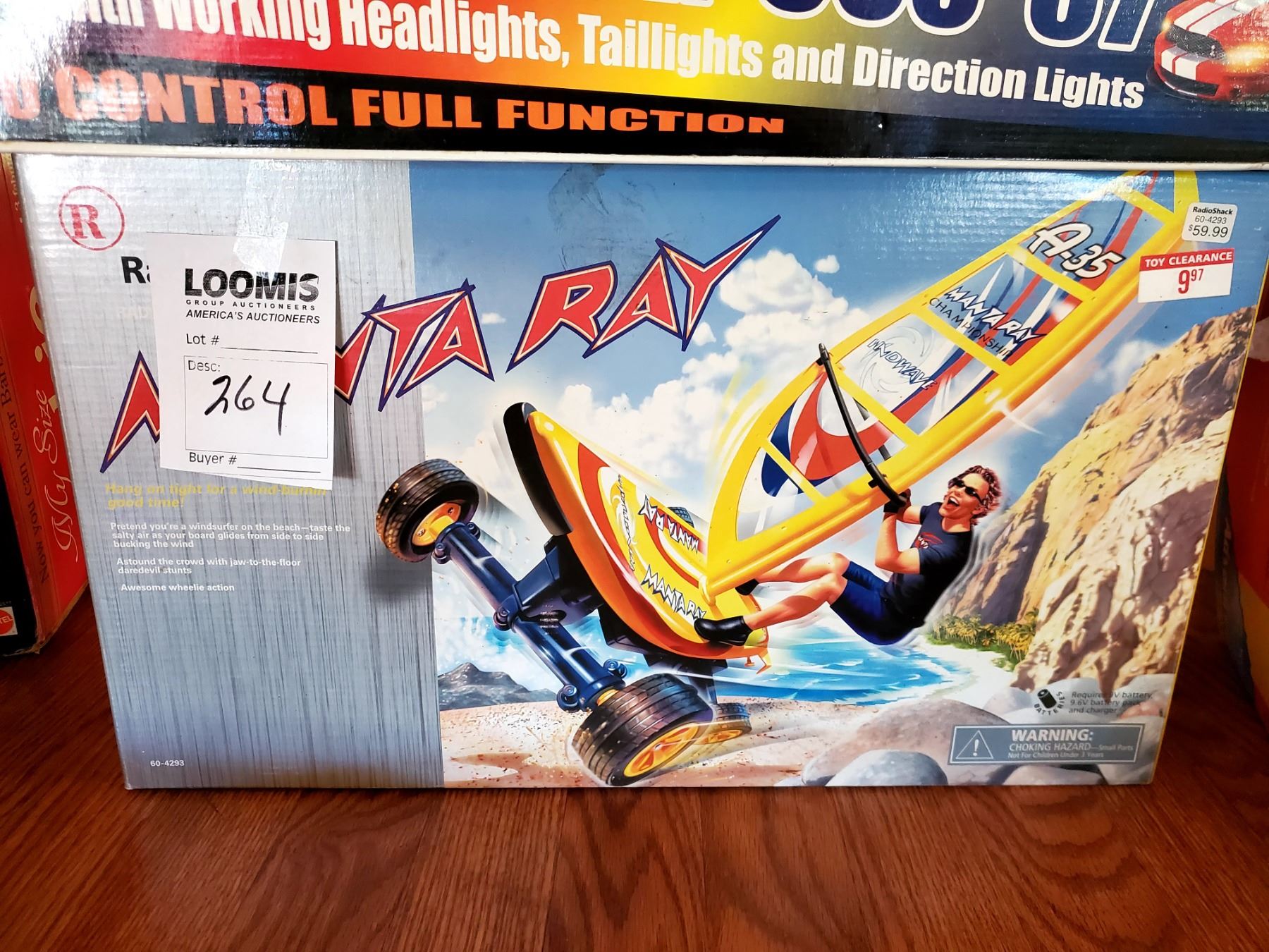 Vintage Radio Shack Manta Ray A-35 Remote Control Toy, New in Box / AKA ...