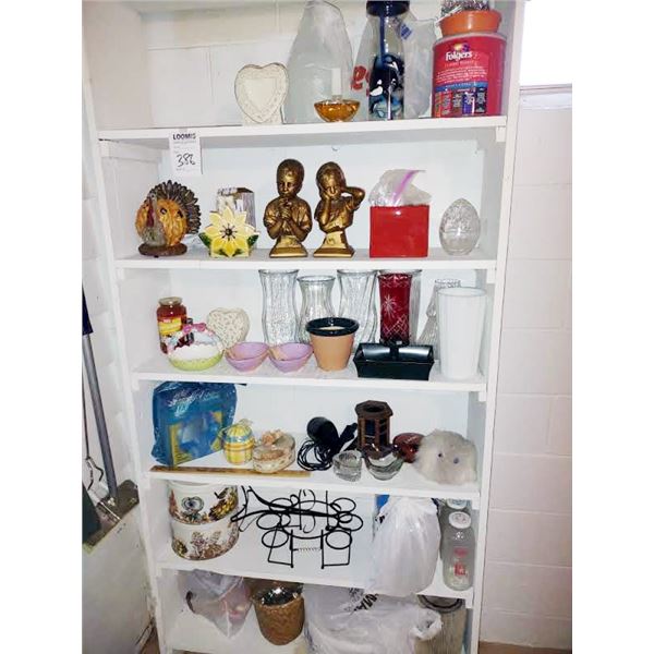 COMPLETE SHELF LOT, ALL ITEMS ON SHELF