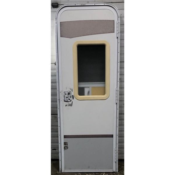 Used RV Radius Entry Door 24 x 69 1/2 Amerimax