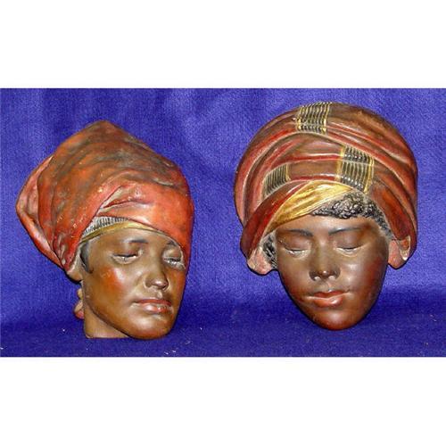 Blackamore Plaster Face Mask Black Woman Girl #1794560