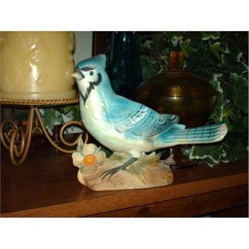 Lefton Blue Jay Bird Figurine #1833730
