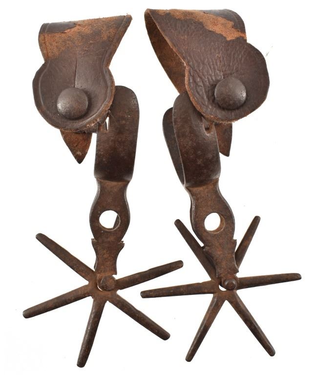 Large Rowel Mexican Spurs