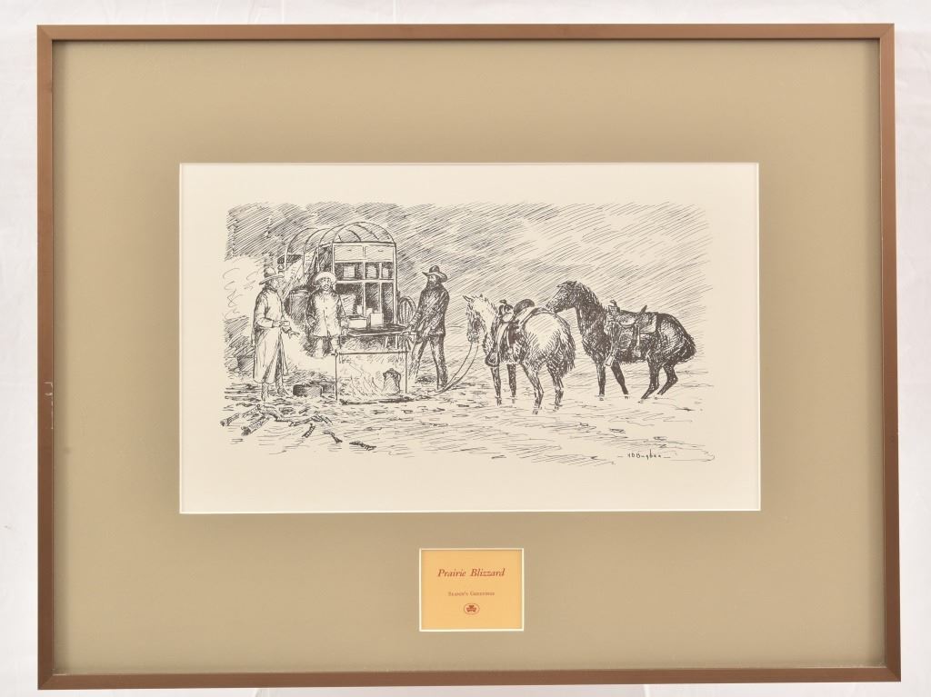 (2) H.D. Bugbee Prints Shamrock Oil