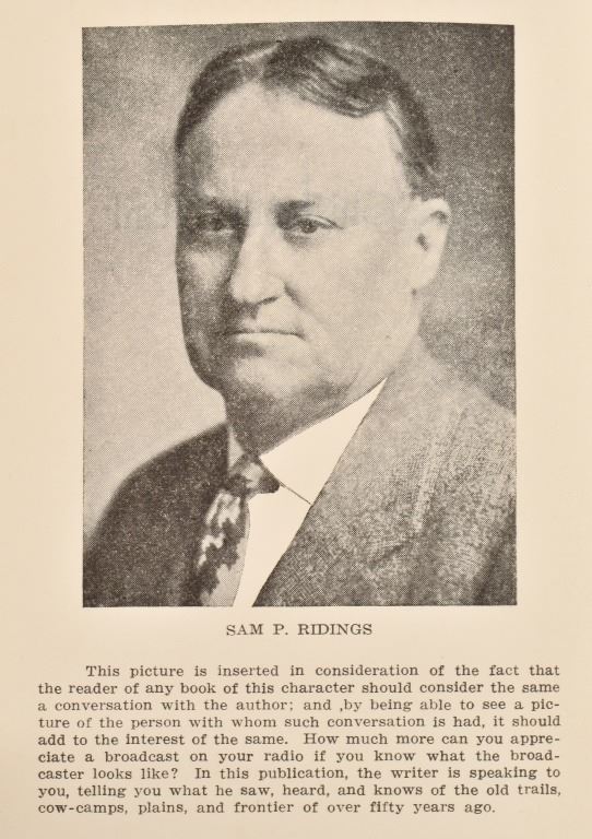 "The Chisholm Trail" by Sam P. Ridings