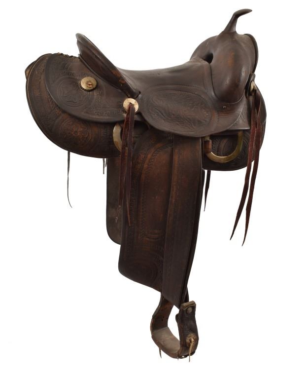 Antique Western Saddle