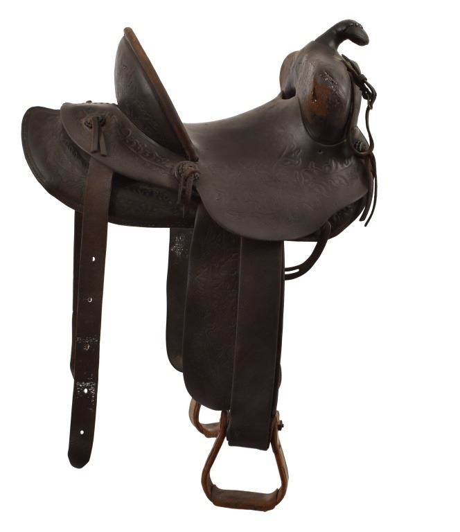 Antique Western Saddle