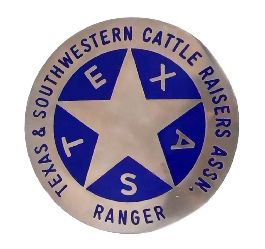 Texas & Southwestern Cattle Raisers Ranger Badge