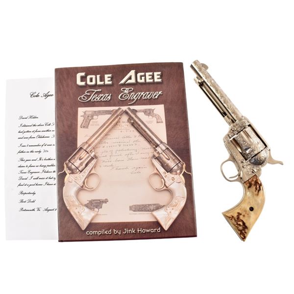 Cole Agee Engraved Colt SAA Published In Book