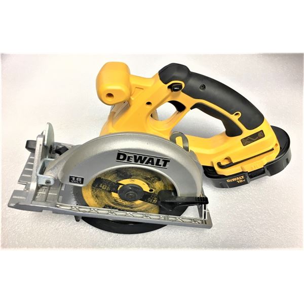 DEWALT DC390 6-1/2-Inch 18-Volt Cordless Circular Saw