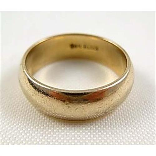 Vintage BLISS 14k Gold WEDDING Band RING Size 7#1792530