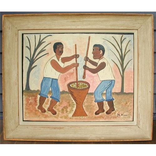 Haitian Painting Grandmaster Hector Hyppolite #1815684