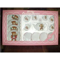 Reutter West Germany Toy Teddy Tea Set #1826285