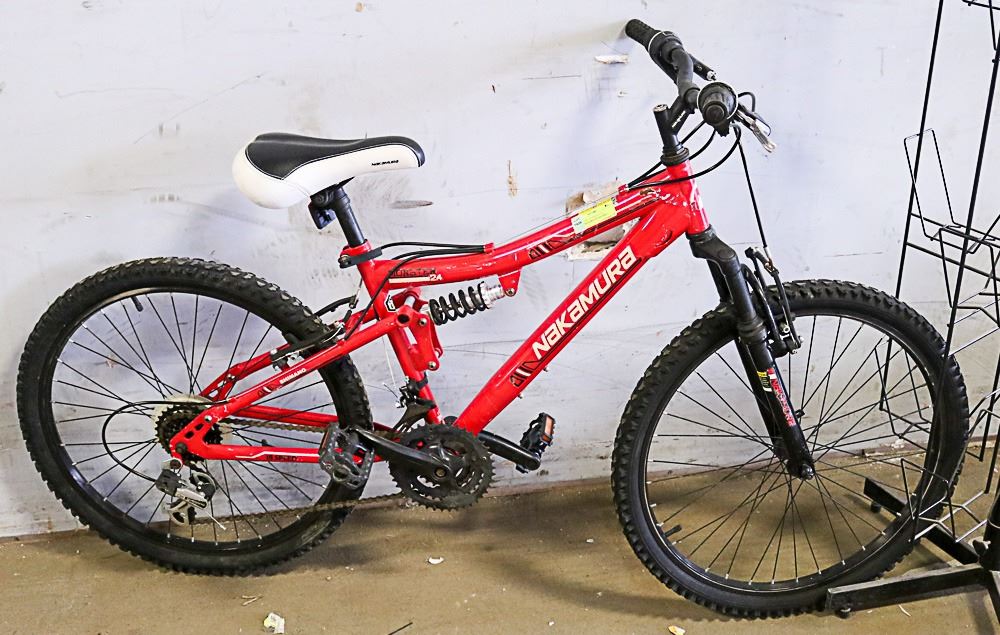NAKAMURA 18 SPEED FULL SUSPENSION MOUNTAIN BIKE