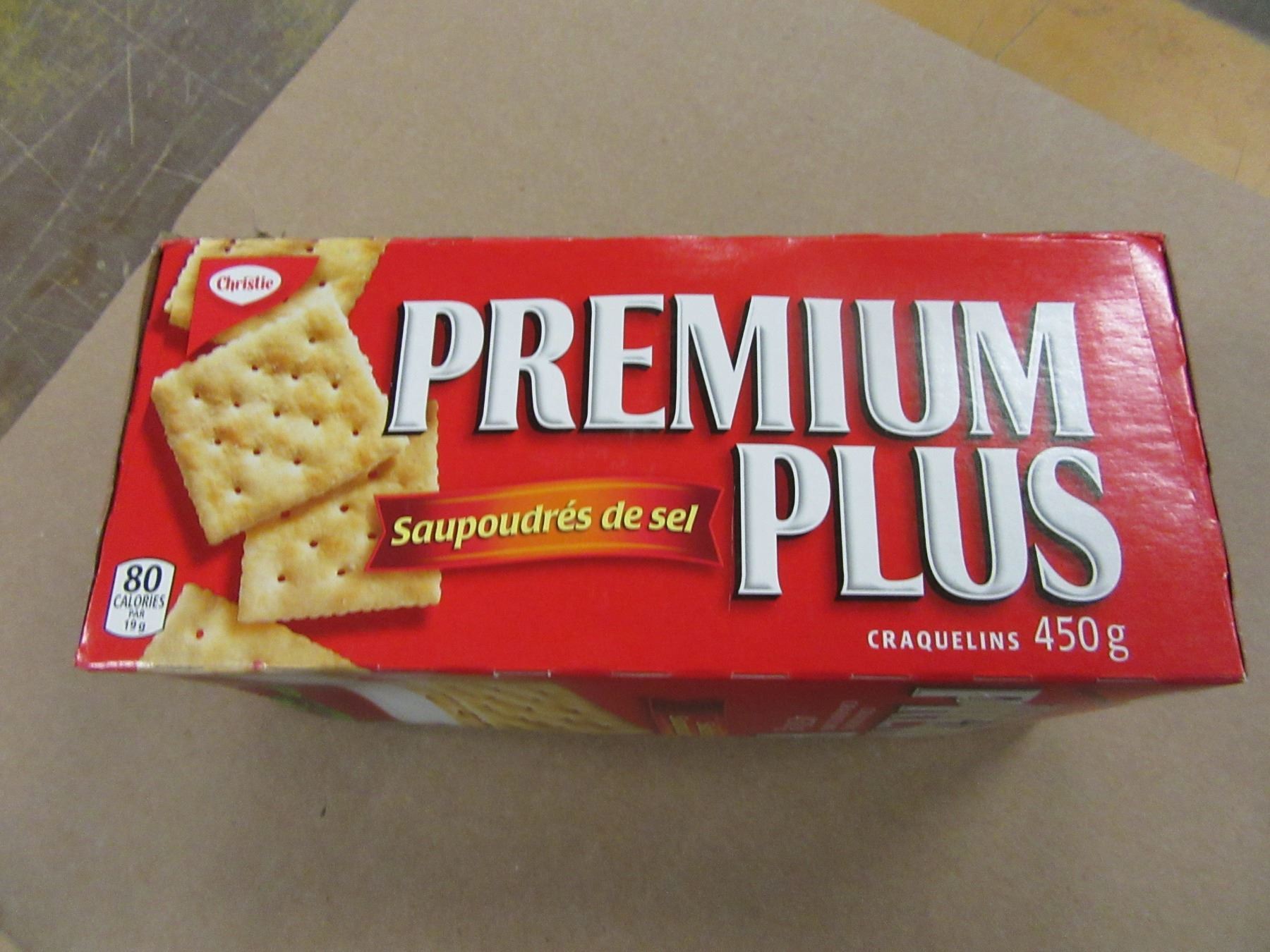 PREMIUM PLUS CRACKERS (450 G) - PER BOX