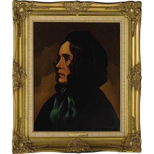 Franklin Pierce and Jane Pierce Oil Portraits