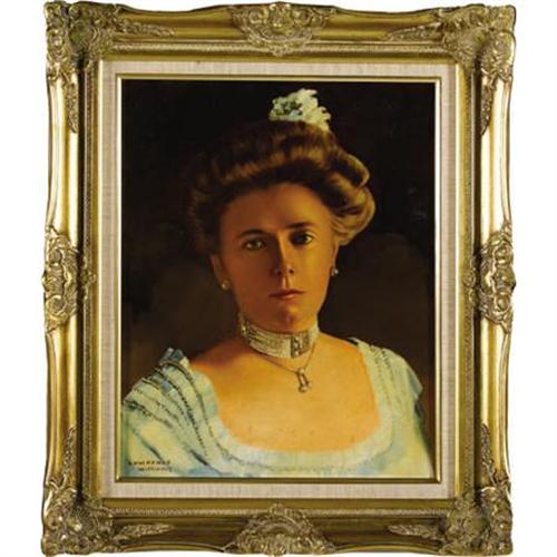 William Taft and Helen Taft Oil Portraits