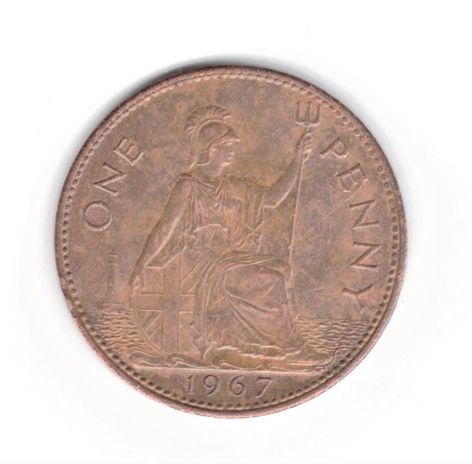 British Penny - 1967