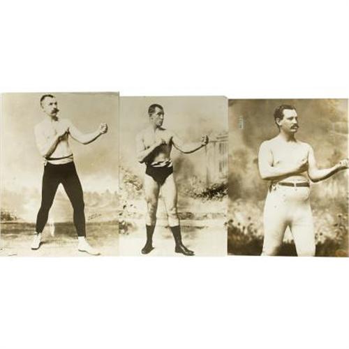 1880s Vintage Boxing Photos Featuring Paddy Ryan