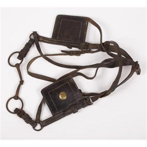 U.S. MILITARY MULE BLINDERS CIRCA 1900