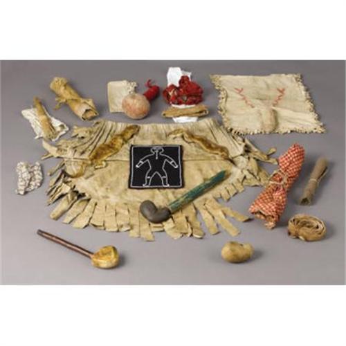 Ojibwa Shaman's Ritual Material