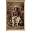 “NANA” APACHE INDIAN CHIEF. A. F. RANDALL, CABIN