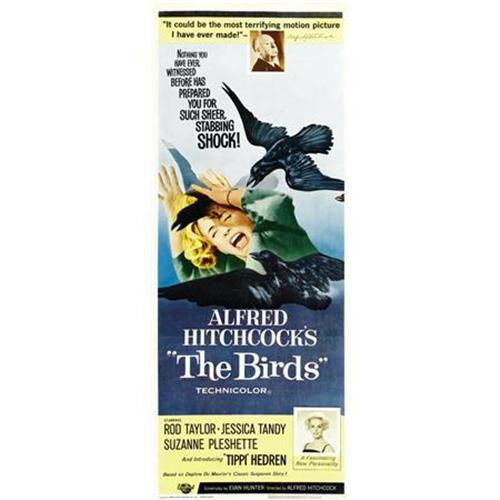 The Birds (Universal, 1963). Insert (14" X 36").