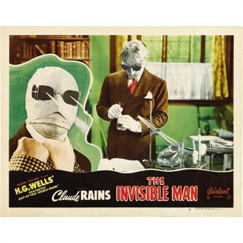 The Invisible Man (Realart R-1951). Lobby Card