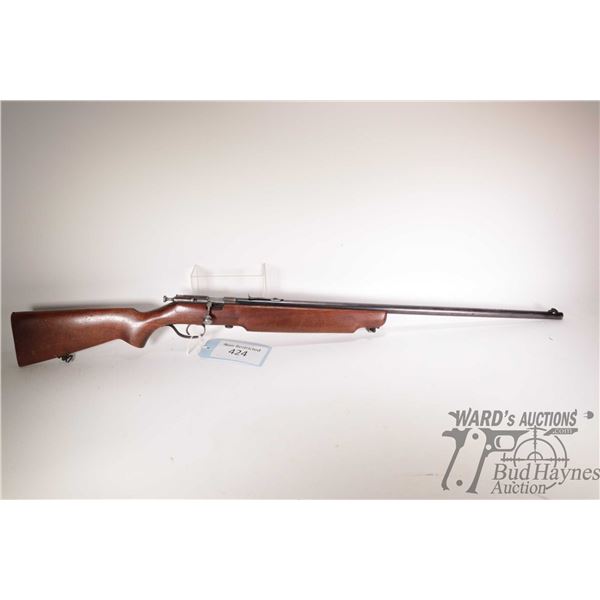 Non Restricted Rifle Cooey Model 78 22 Cal Single Shot Bolt Action W Non Restricted Rifle Cooey Model 78 22 Cal Single Shot Bolt Action W