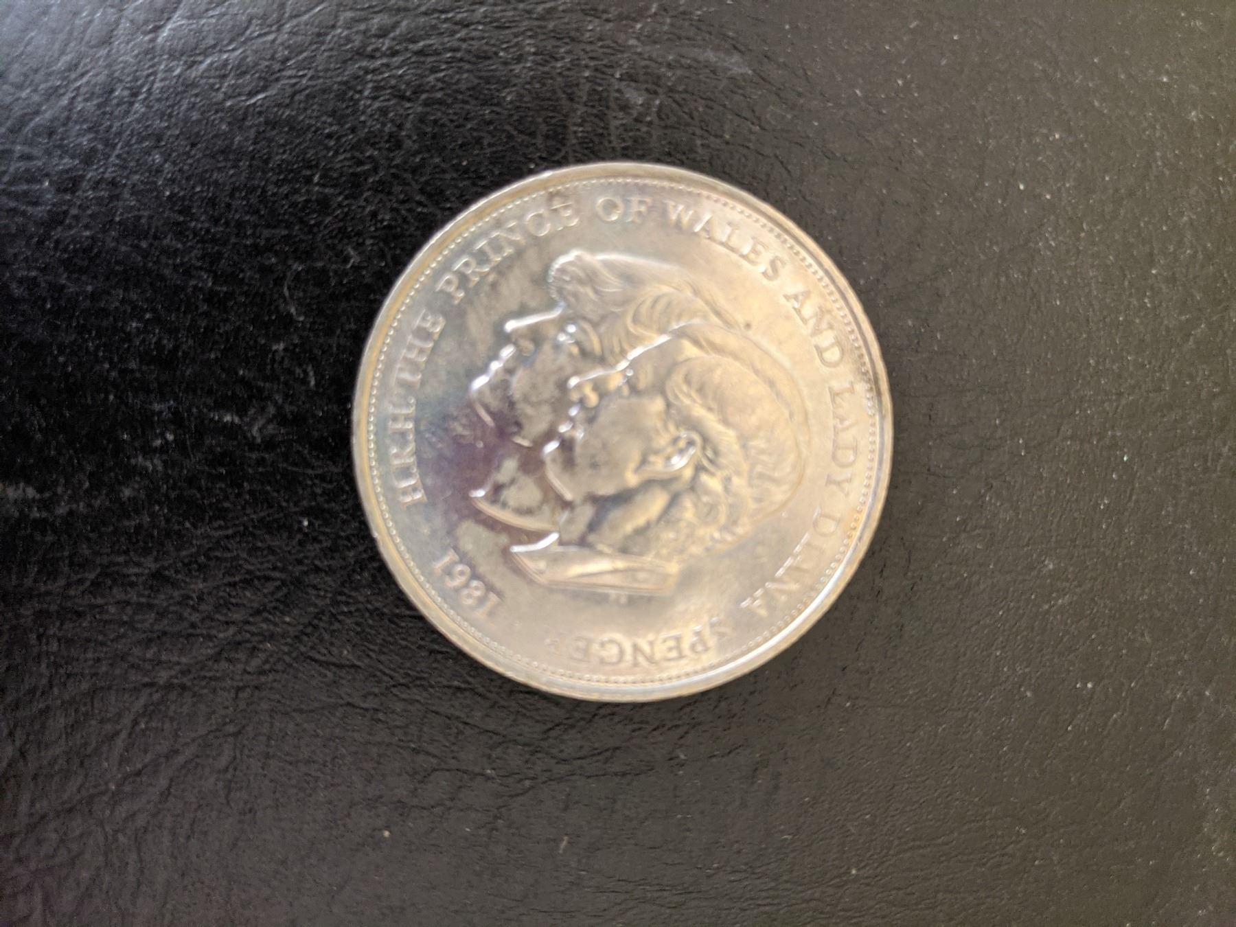 1981 Silver Dollar Charles & Diana