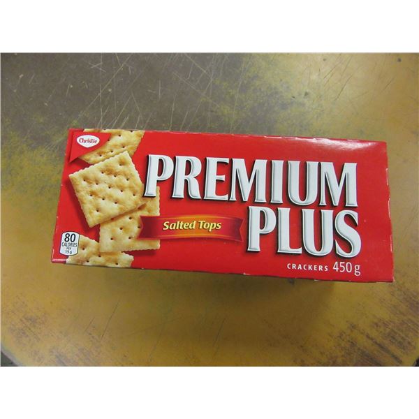 PREMIUM PLUS CRACKERS (450 G) - PER BOX
