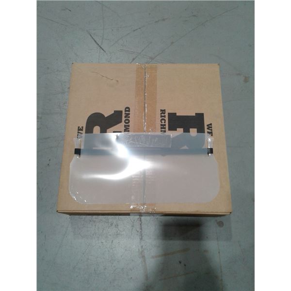 Face shields x 1 Case (50 pcs in a Case)