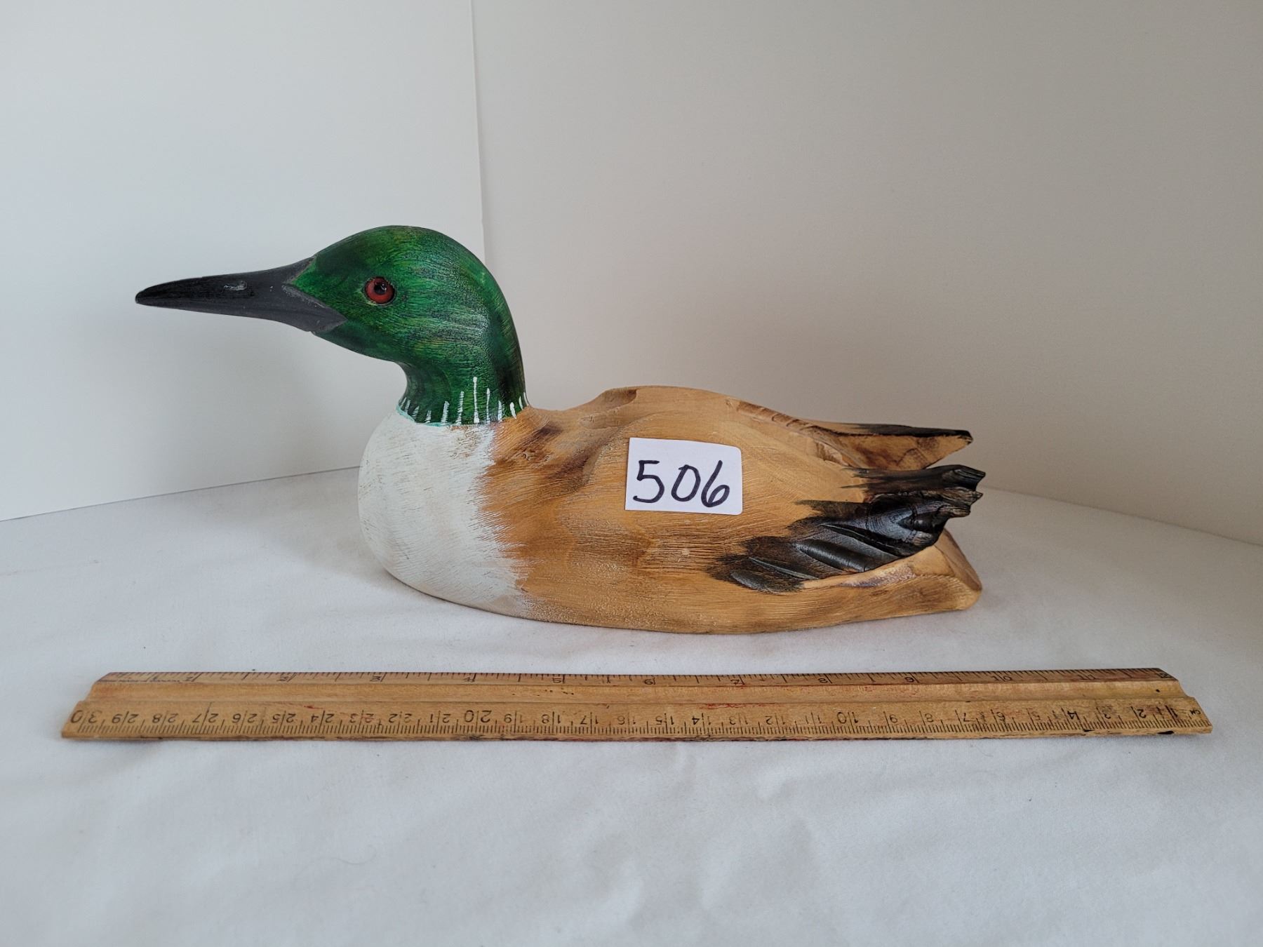 Hand carved loon for business cards. Made by S. Tremblay. - Schmalz ...