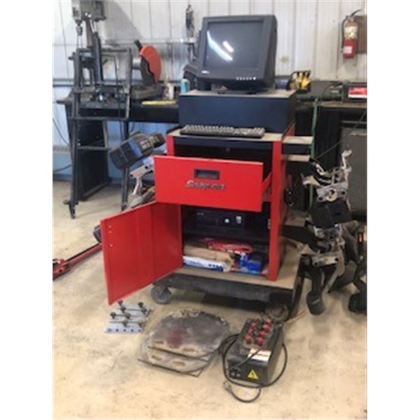 Snap on Wheel alignment system