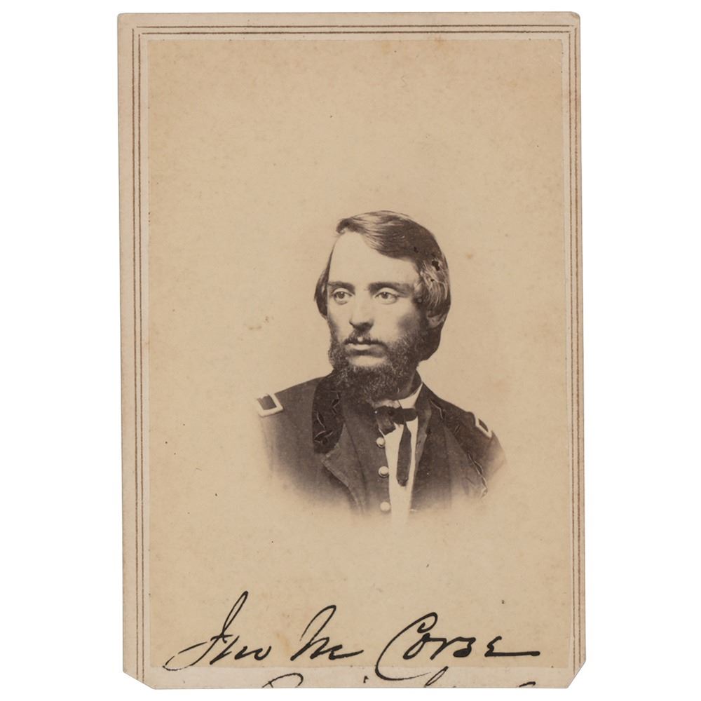 John M. Corse Signed Photograph