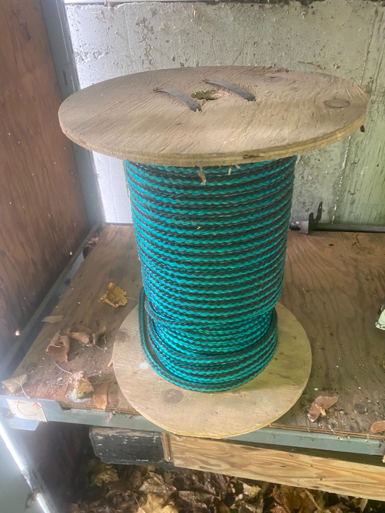 Spool of rope