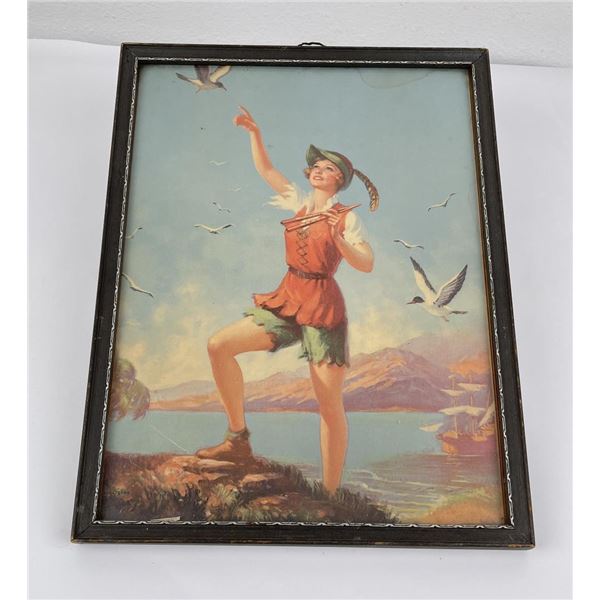 Antique Peter Pan Edward Eggleston Print