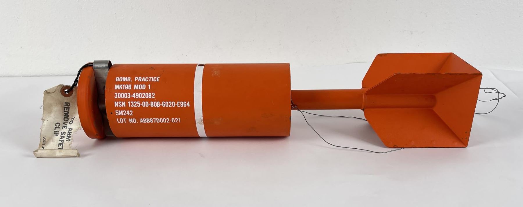 Vietnam US Air Force MK106 Mod 1 Practice Bomb