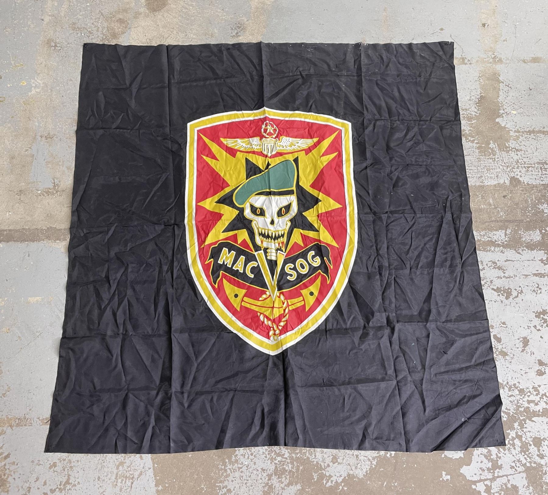 Vietnam War MACV SOG Banner Flag