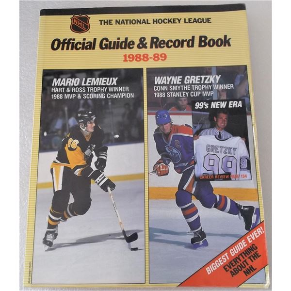 NHL Official Guide & Record Book 1988-1989 NHL Official Guide & Record Book 1988-1989