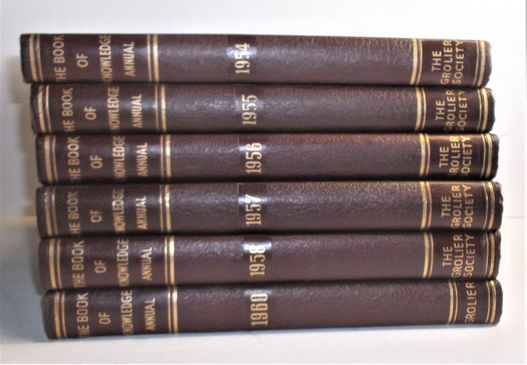 The Book of Knowledge Annual - 1954-58, 1960